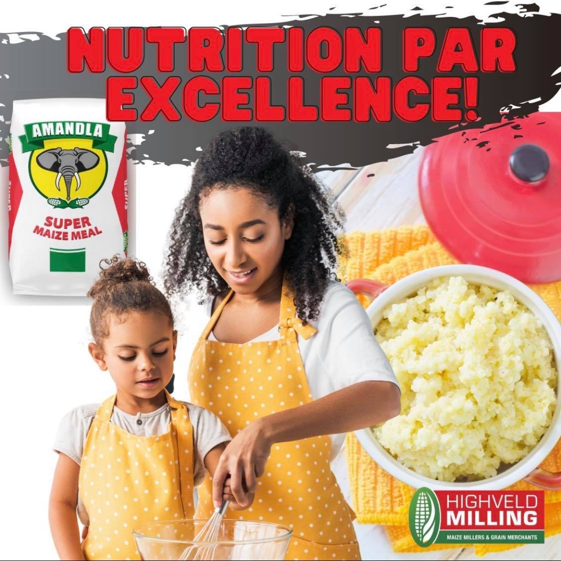 Amandla Super Maize Meal 25kg - Enyameni Butchery